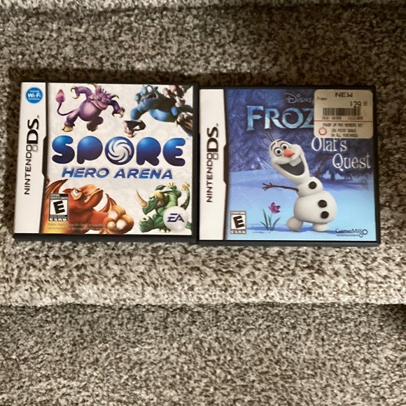 Nintendo | Video Games & Consoles | 2 Ds Games Frozen And Spore Hero ...